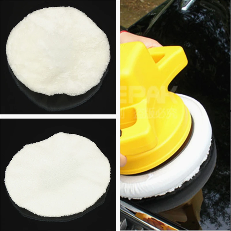 2Pcs/Set 23cm Diameter Polishing Bonnet Buffer Polishing Pad Apply To ...