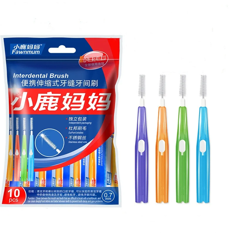 Dental-Interdental-Brush-Clean-Between-Teeth-Toothbrush-Oral-Tools ...