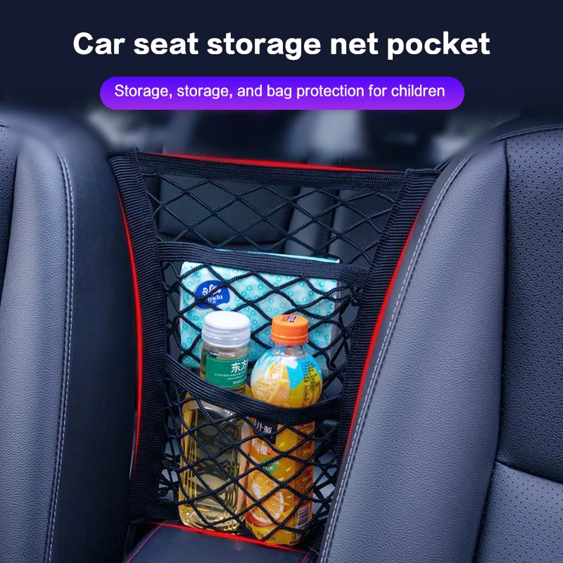 1Pc-Universal-Car-Net-Bag-Between-Seats-Organizer-Holder-Pocket-Car ...
