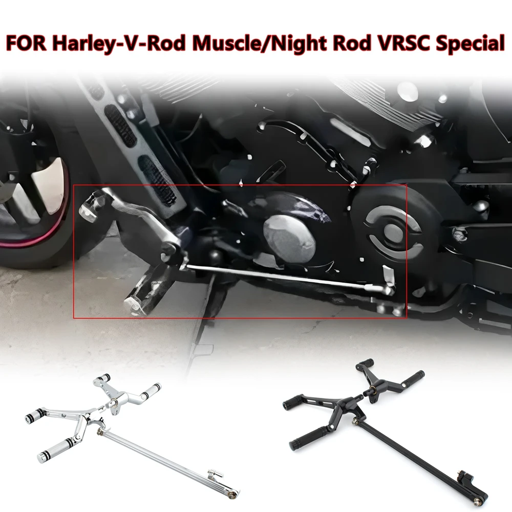 Motorcycle Forward Controls Complete Kit Pegs Levers Linkages FOR ...