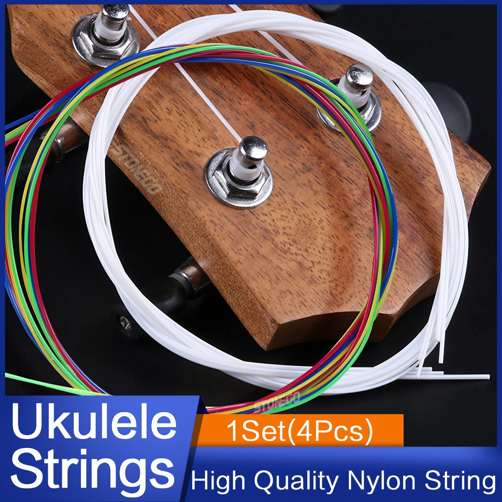 Ukulele-Strings-Nylon-Hawaii-Four-Strings-Guitar-Ukulele-1st-4th ...
