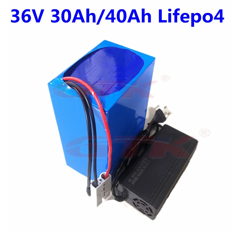 GTK ชาร์จ Lifepo4 36V 30ah 40ah แบตเตอรี่ลิเธียม3.2V เซลล์ Bms สำหรับ500W 1000W จักรยานไฟฟ้า ...