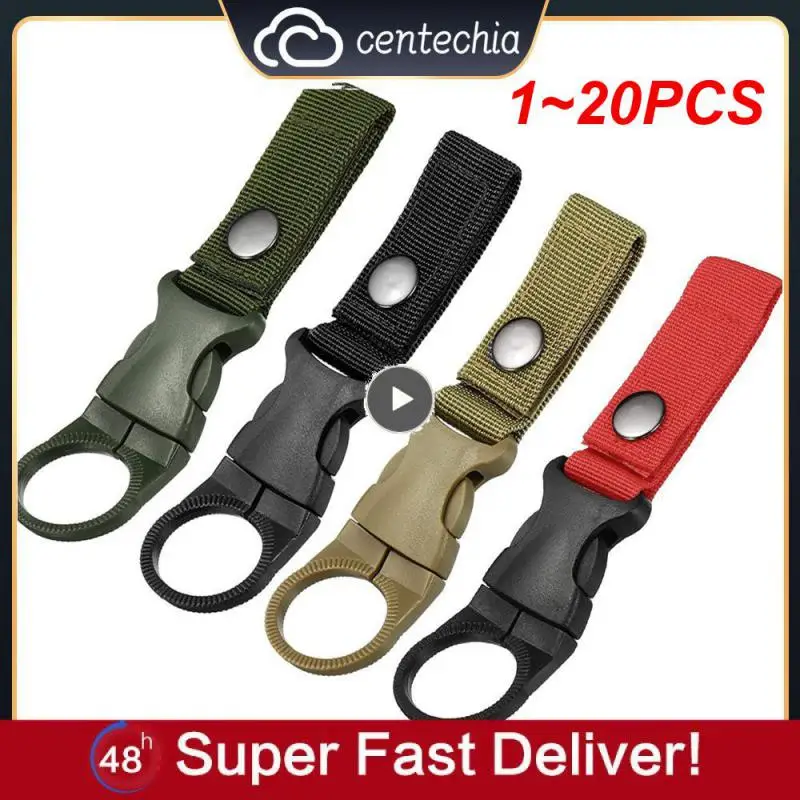 1-20PCS-Clasp-Molle-Attach-Buckle-Holder-Tool-Webbing-Backpack-Hanger ...