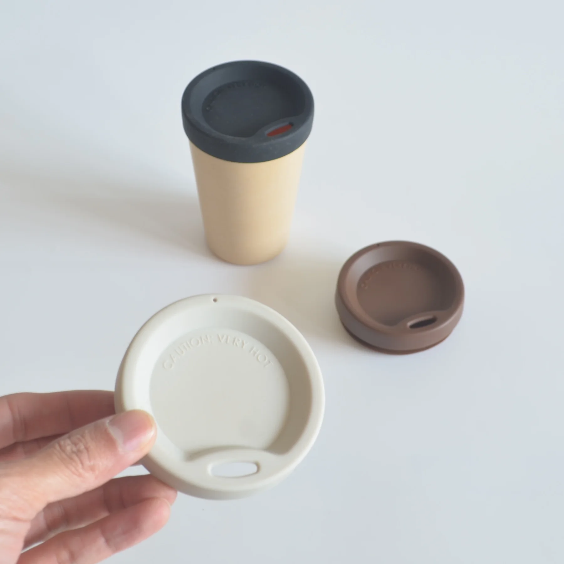 Silicone lids for Coffee Cup,Recyclable sealed cap INNER Diameter 70MM ...