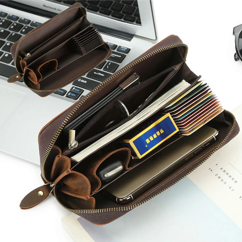 Men-s-Handheld-Wallet-Genuine-Leather-Long-Wallet-Brand-Designer ...