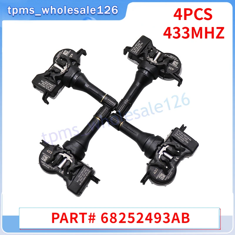 4PCS-Lot-Car-Tire-Pressure-Monitor-System-Sensor-68252493AB-For-2017 ...