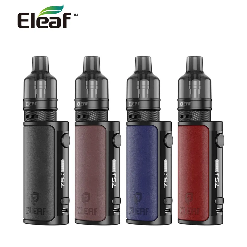 Original-Eleaf-iStick-i75-Kit-75W-Vape-3000mAh-Battery-5ml-EP-Pod-Tank ...