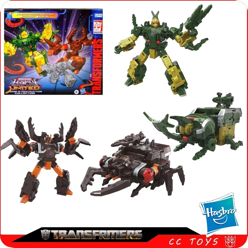 In Stock Hasbro Transformers Toy Legacy United Chop Shop Barrage Models ...