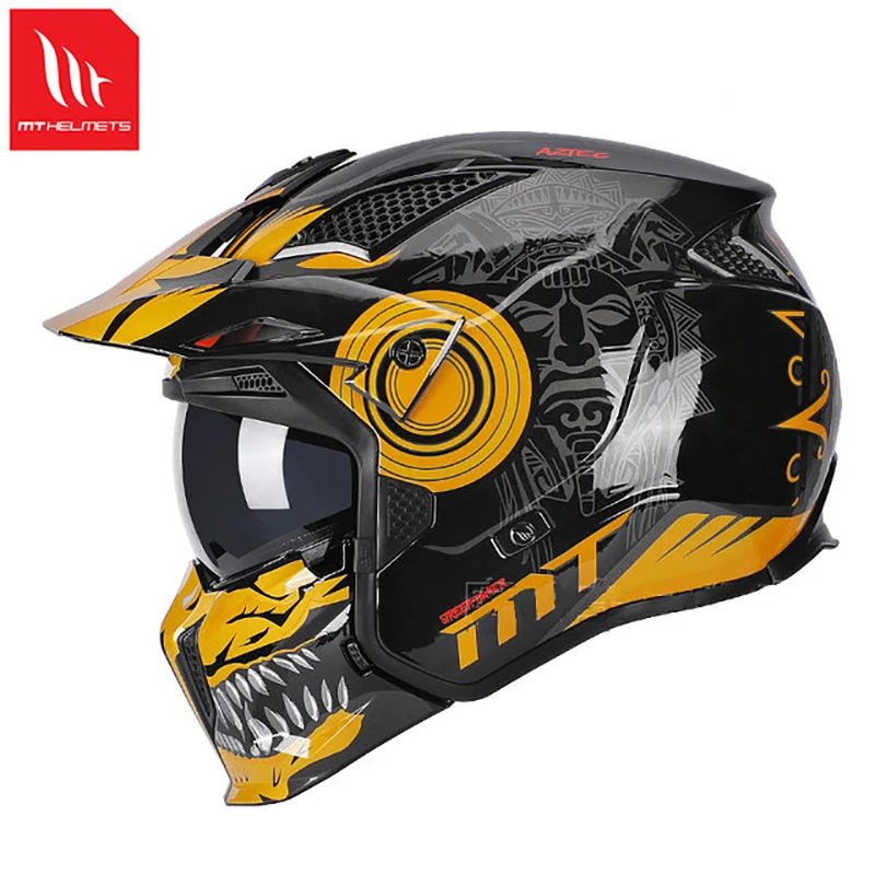 2023 Fashion Design Mt Helmet Full Face Street Fighter Classic Style ...