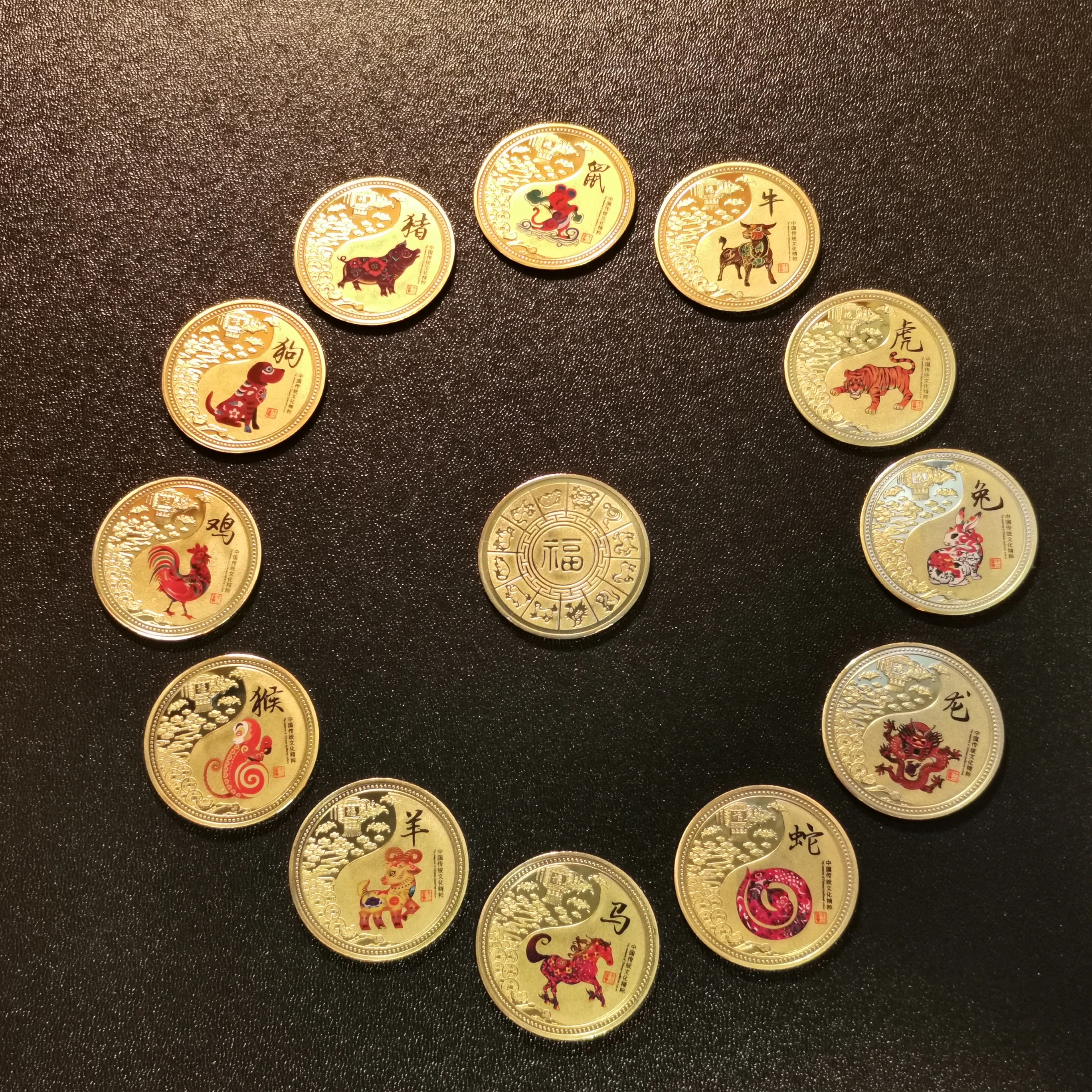 Twelve-Zodiac-Animals-Collectible-Coins-Year-Of-The-Tiger-2022-Gift ...