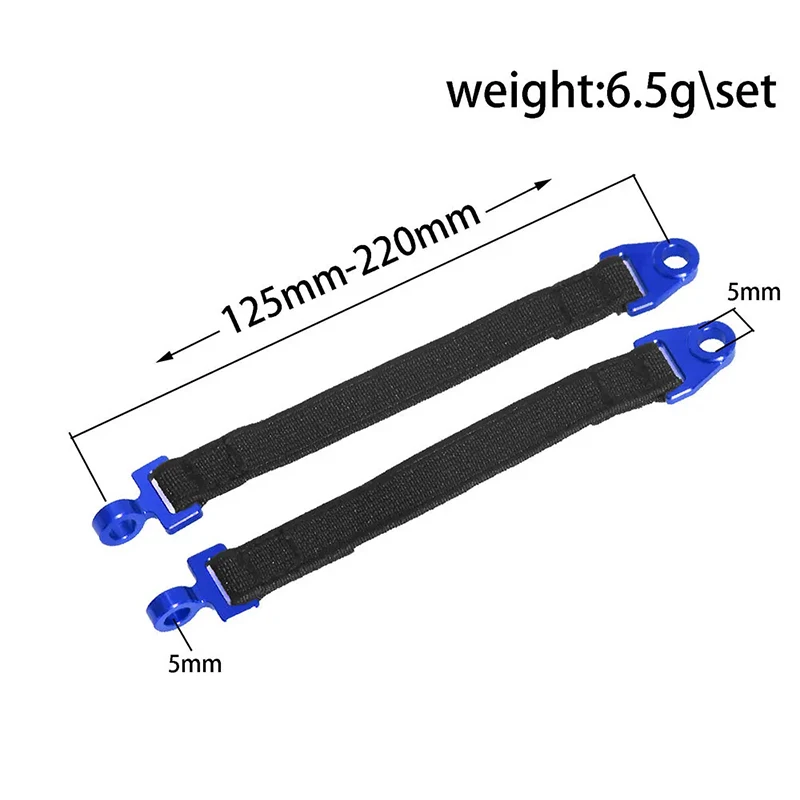 RC-2pcs-Rear-Suspension-Shock-Absorber-Limit-Band-Straps-Protective ...
