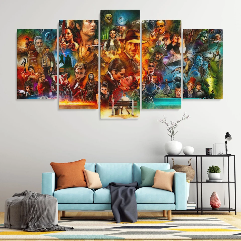 Movie Star Collage Posters