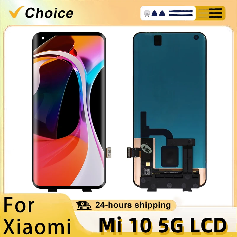 6-67-AMOLED-Screen-For-Xiaomi-Mi-10-LCD-Display-For-Xiaomi-MI-10-Pro ...