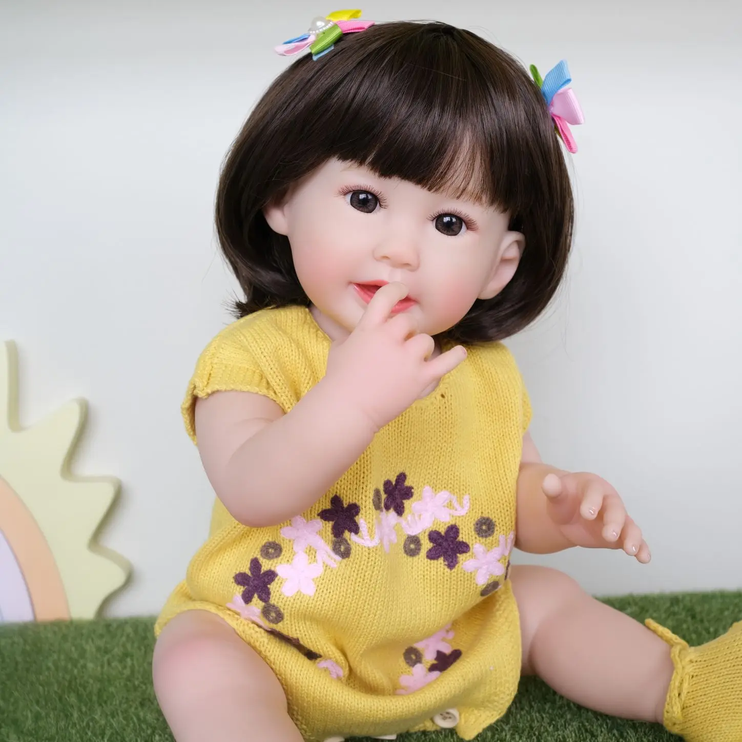 Npk – Poupée Réaliste Pour Fille, 55cm, Corps Complet En Silicone ...