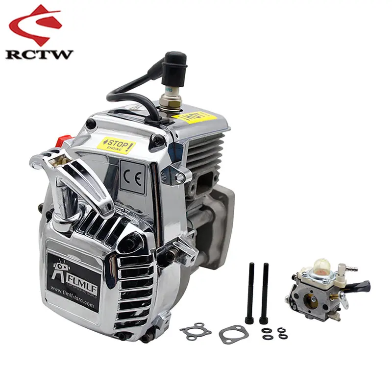 Alta-qualidade-chrome-29cc-motor-a-gasolina-para-zenoah-cy-rovan-tsrc ...