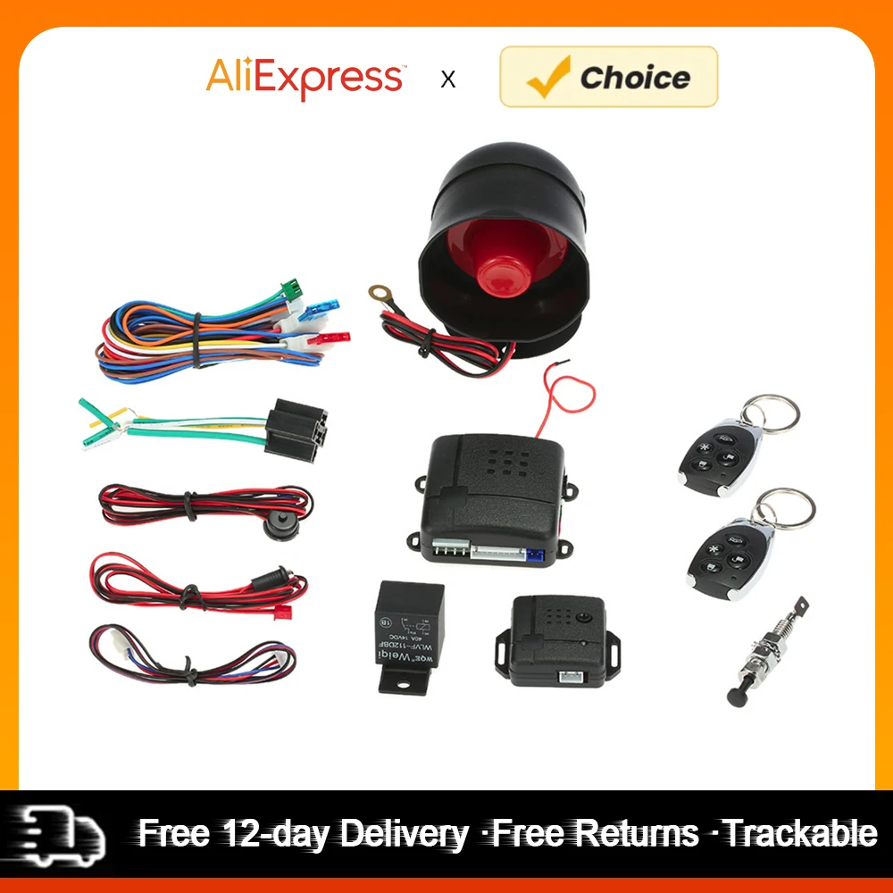 Universal-Car-Vehicle-Security-System-Burglar-Alarm-Protection-Anti ...