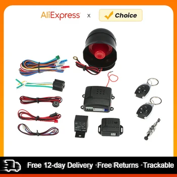 Universal Car Vehicle Security System Burglar Alarm Protection Anti ...