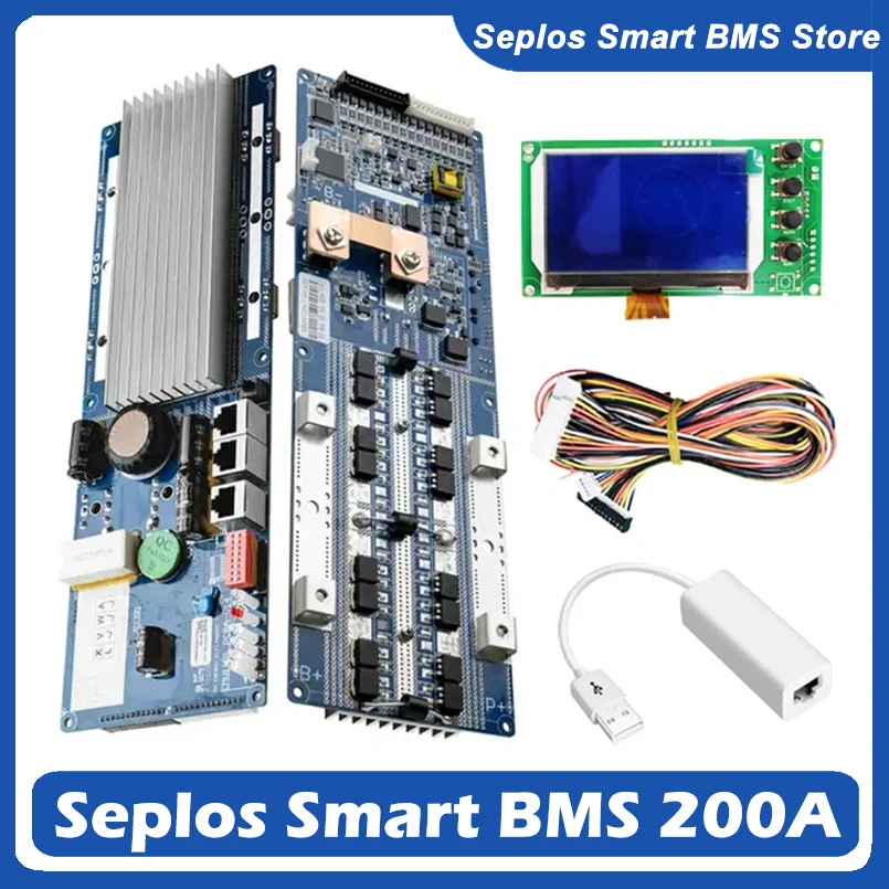 Seplos-BMS-inteligente-LiFePo4-CAN-RS485-placa-ops-Bluetooth-comunicaci ...