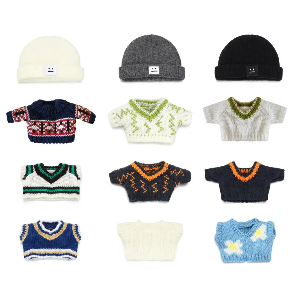 Mini-Boneca-Roupas-para-Bonecas-de-20cm-Boneca-De-Pel-cia-Artesanal-Su ...