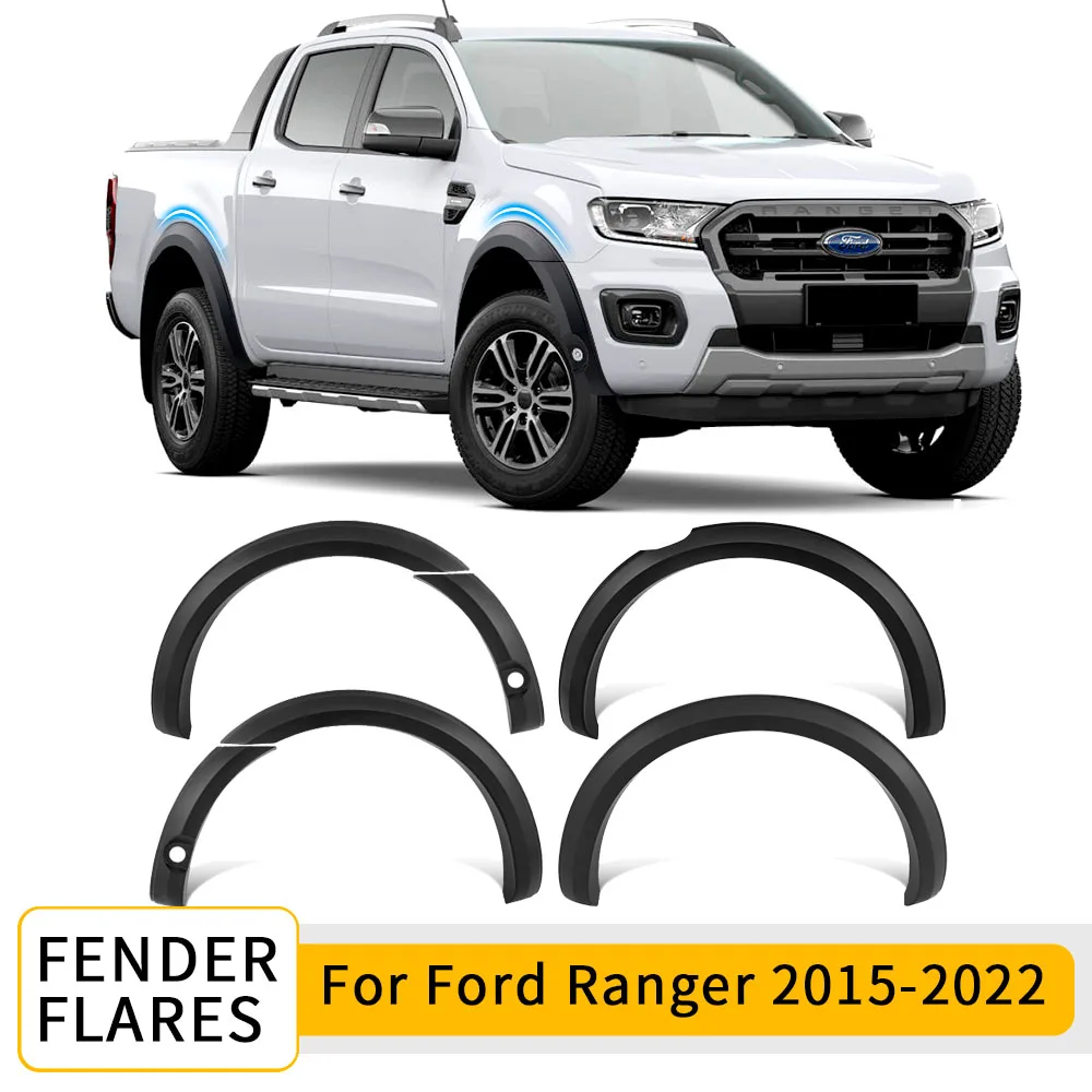 Fender-Flares-Kits-Wheel-Arch-Extension-For-Ford-Ranger-2015-2022-T7-T8 ...