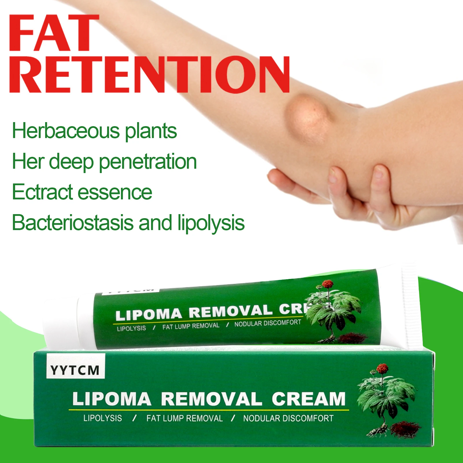 Lipoma Removal Cream Treat Skin Swelling Tumor Removes Subcutaneous ...