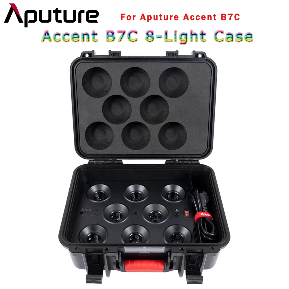 Aputure-Accent-B7C-8-Light-Case-Only-Case-Photography-Lighting-Case-E27 ...