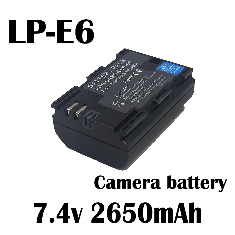 LP-E6-LP-E6-E6-LPE6-Camera-Battery-LCD-USB-Dual-Charger-For-Canon-EOS ...