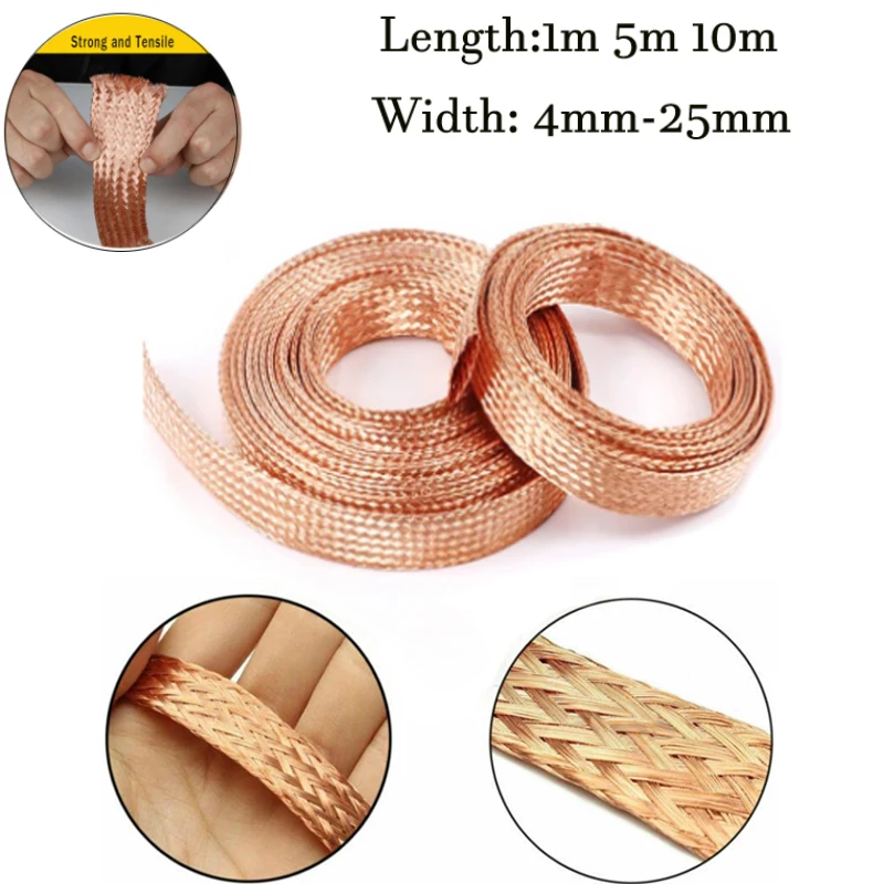 Copper Flexibility Cable | Copper Mesh Cable | Copper Wire Flat ...