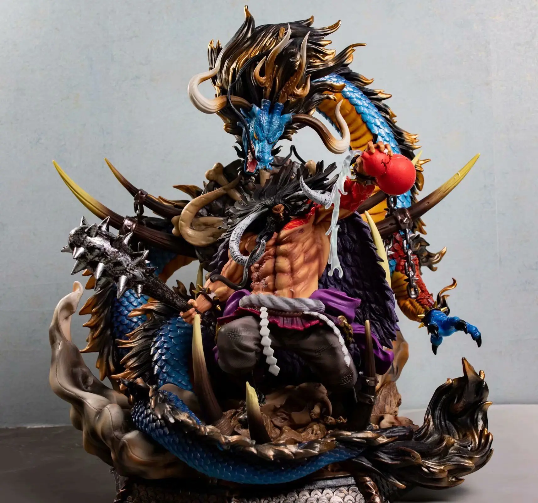 Figura-de-acci-n-de-One-Piece-modelo-de-mu-ecas-de-PVC-juguete-antiestr ...