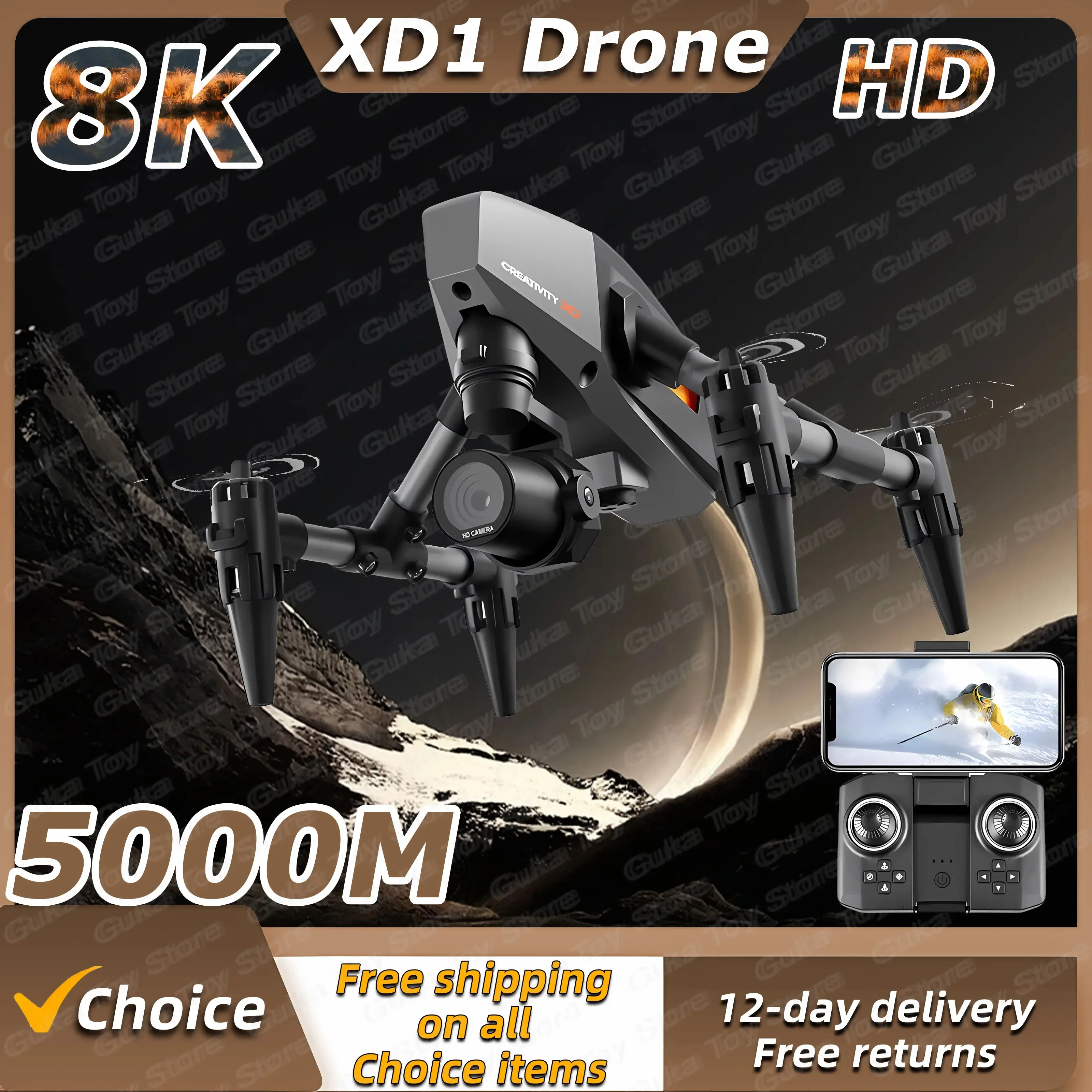 Hot-XD1-Drone-4K-Professional-8K-HD-Camera-Quadcopter-Helicopter-WIFI ...