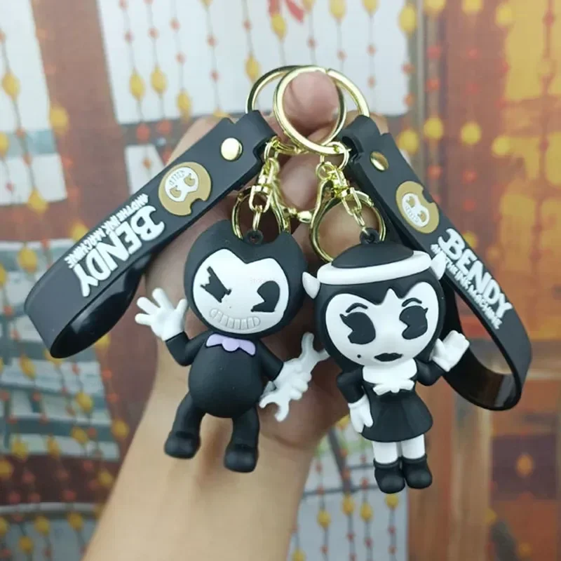 Bendys-Anime-Model-Doll-Keychain-Game-Character-Cute-Action-Figures ...