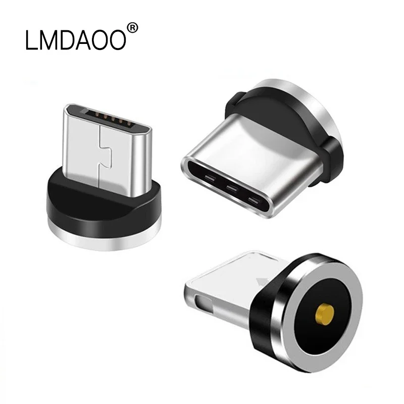 Магнитный кабель Micro USB Type C, кабель для быстрой зарядки для ...