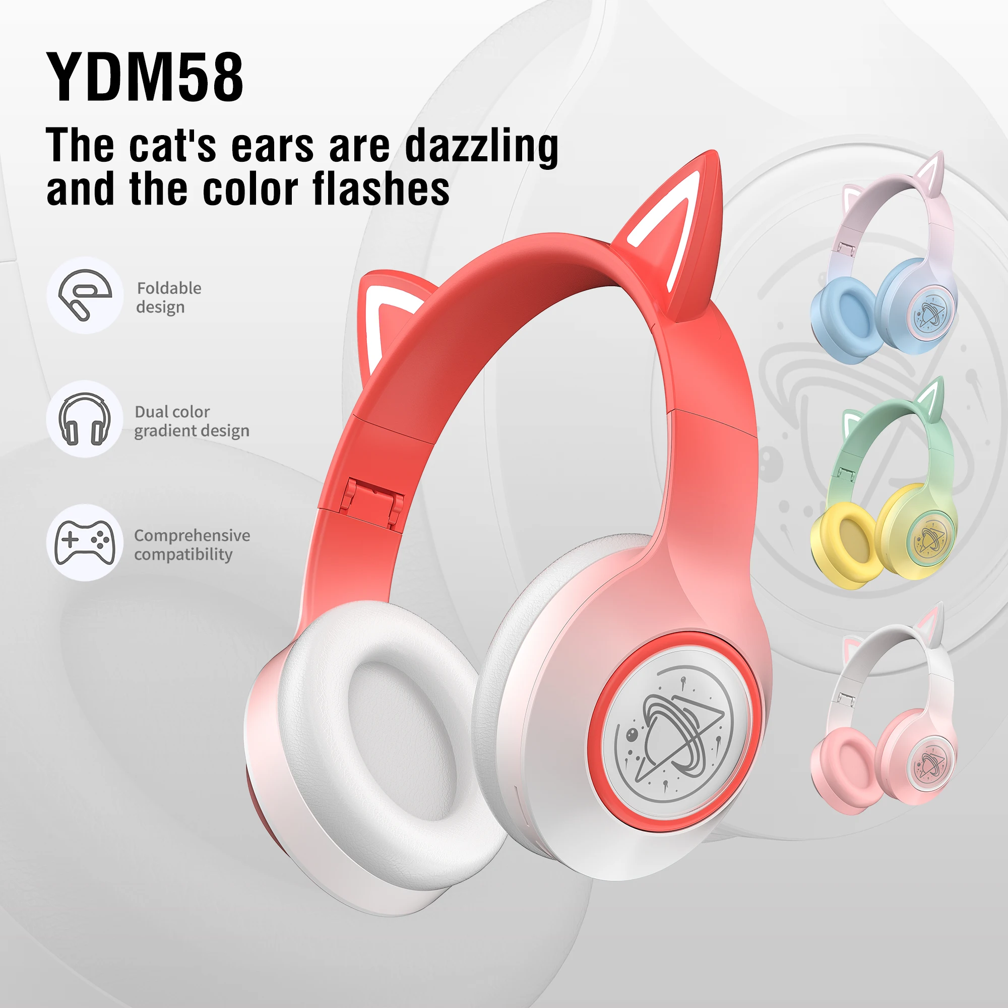 YDM58-TWS-Headphones-5-3-Wireless-Earphones-Bluetooth-Headset-Noise-Cancelling-HD-HiFi-Stereo ...