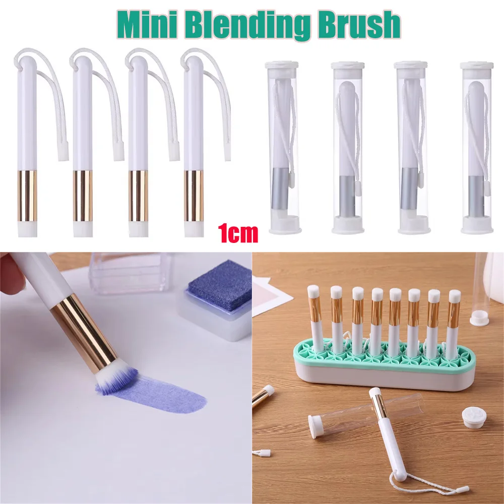 Mini Blending Brush 1cm Brush Width For Scrapbooking DIY Crafting Card ...
