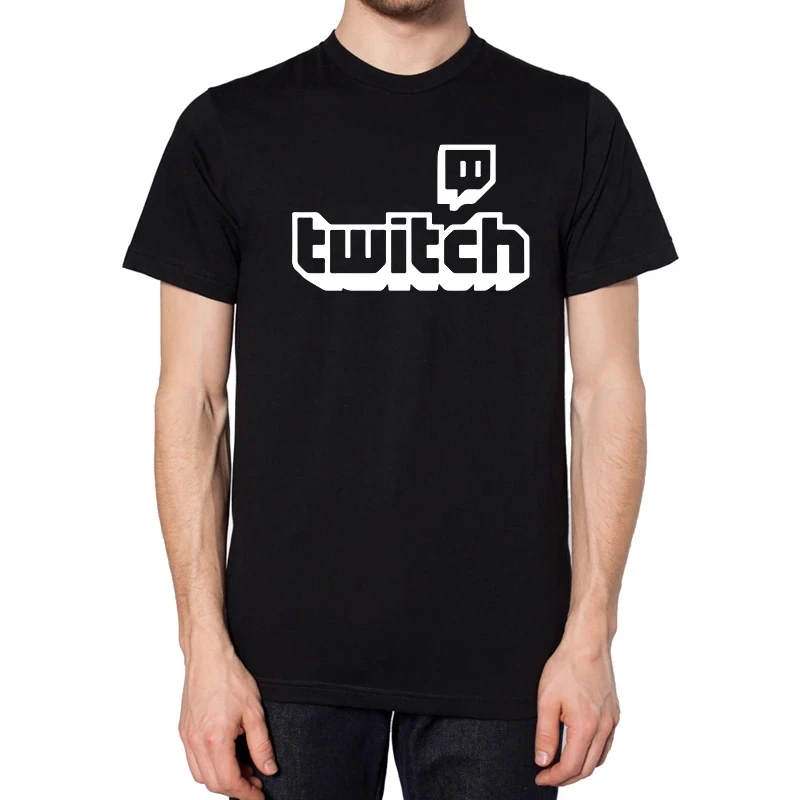 Personalised Twitch Tv Gaming Men T-Shirt Huikoo High Quality 100% ...