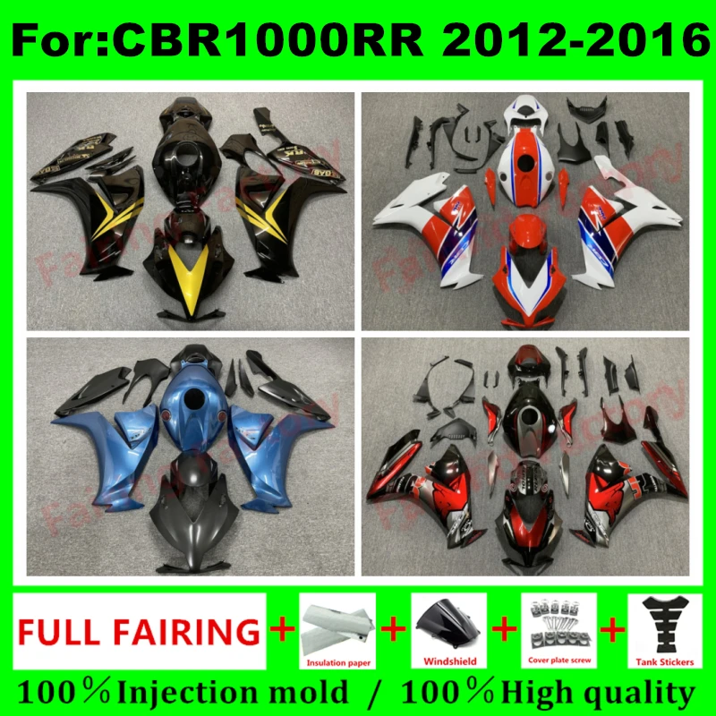 NEW ABS Motorcycle Whole Fairings kit fit for CBR1000RR CBR1000 CBR ...