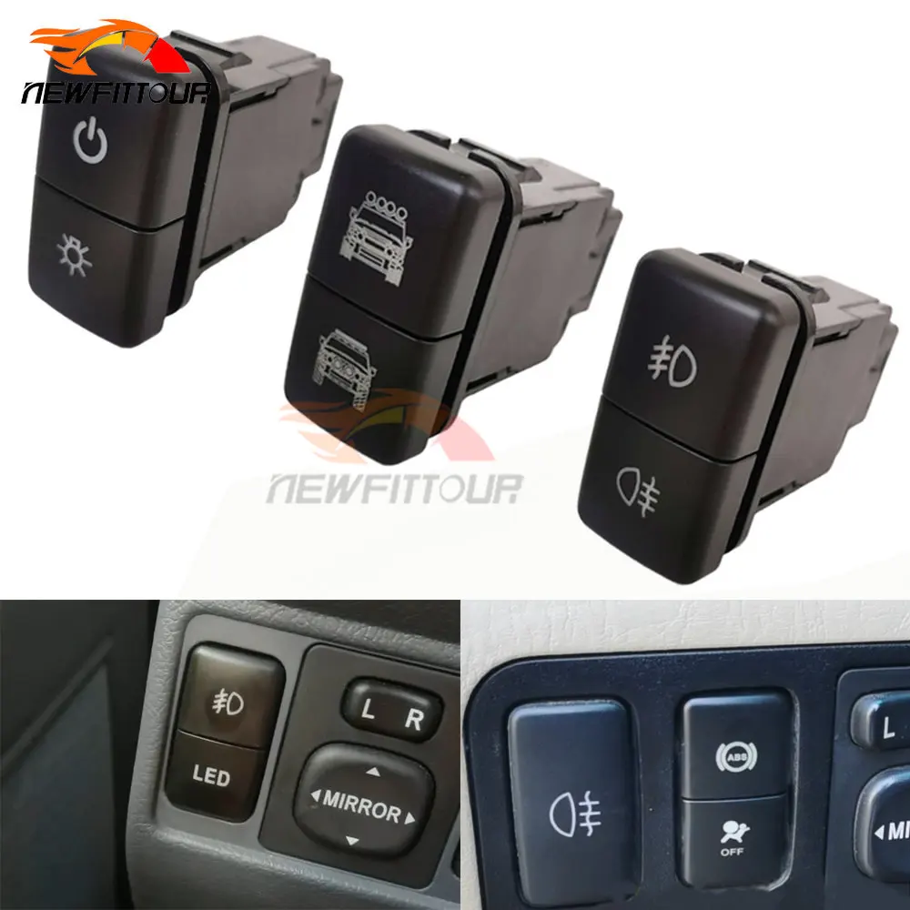 Car power on off supply Spotlights Radar Fan Central lock LED light ...