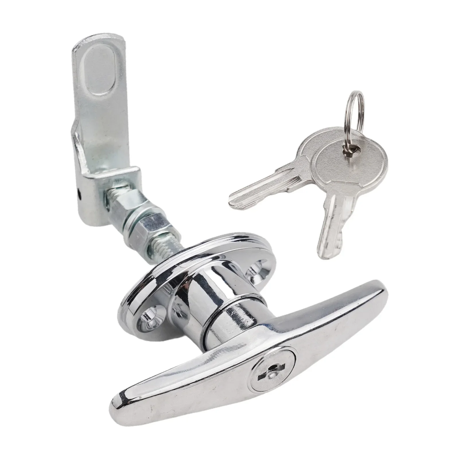 1pc Zinc Alloy T Handle Lock Kit With Keys Camper Attachment For Truck ...
