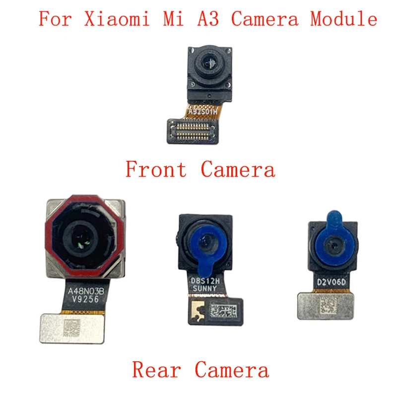 Original Rear Back Front Camera Flex Cable For Xiaomi Mi A3 Main Big ...