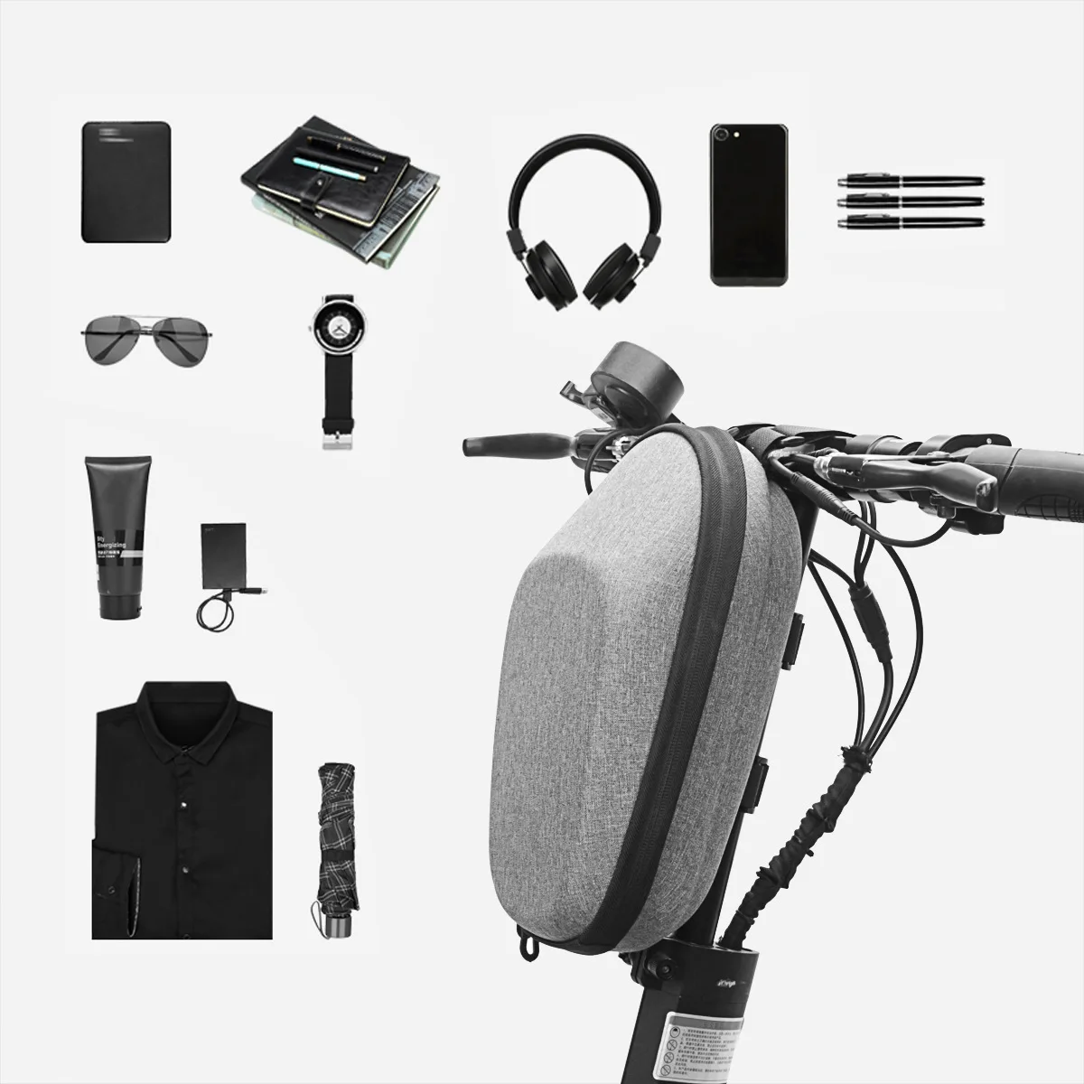 1Db Elektromos Jármű Első Csomagja Robogó Csomag Összecsukható Kerékpár ...