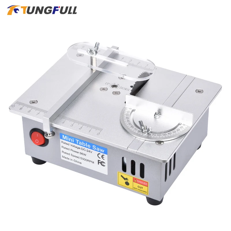 Mini-Multifunctional-Table-Saw-spindle-motor-DC12V-24V-Liftable-Saw ...