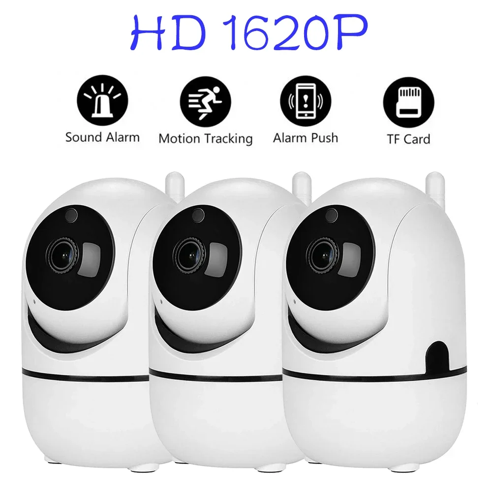 1620P IP Wifi Camera YCC365 Plus Smart Home Auto Tracking Full Night ...