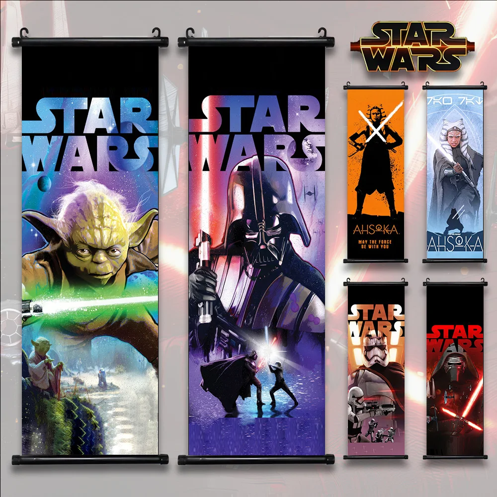 Disney-P-ster-colgante-de-Star-Wars-rollos-de-lona-pintura-impresa-obra-de-arte-de.jpg