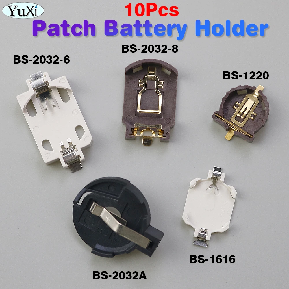 10Pcs-CR2450-2032-2025-Coin-Battery-Button-Cell-Holder-Socket-Case-BS ...