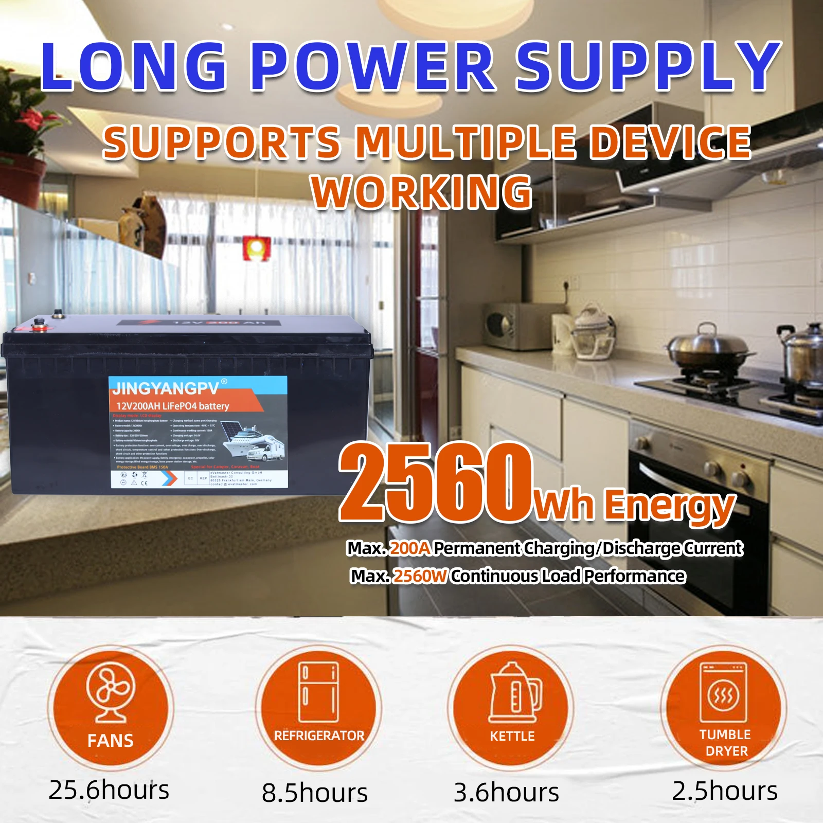 Jingyang-12V-100Ah-150Ah-200Ah-Lithium-LiFePO4-Battery-Built-in-100A ...