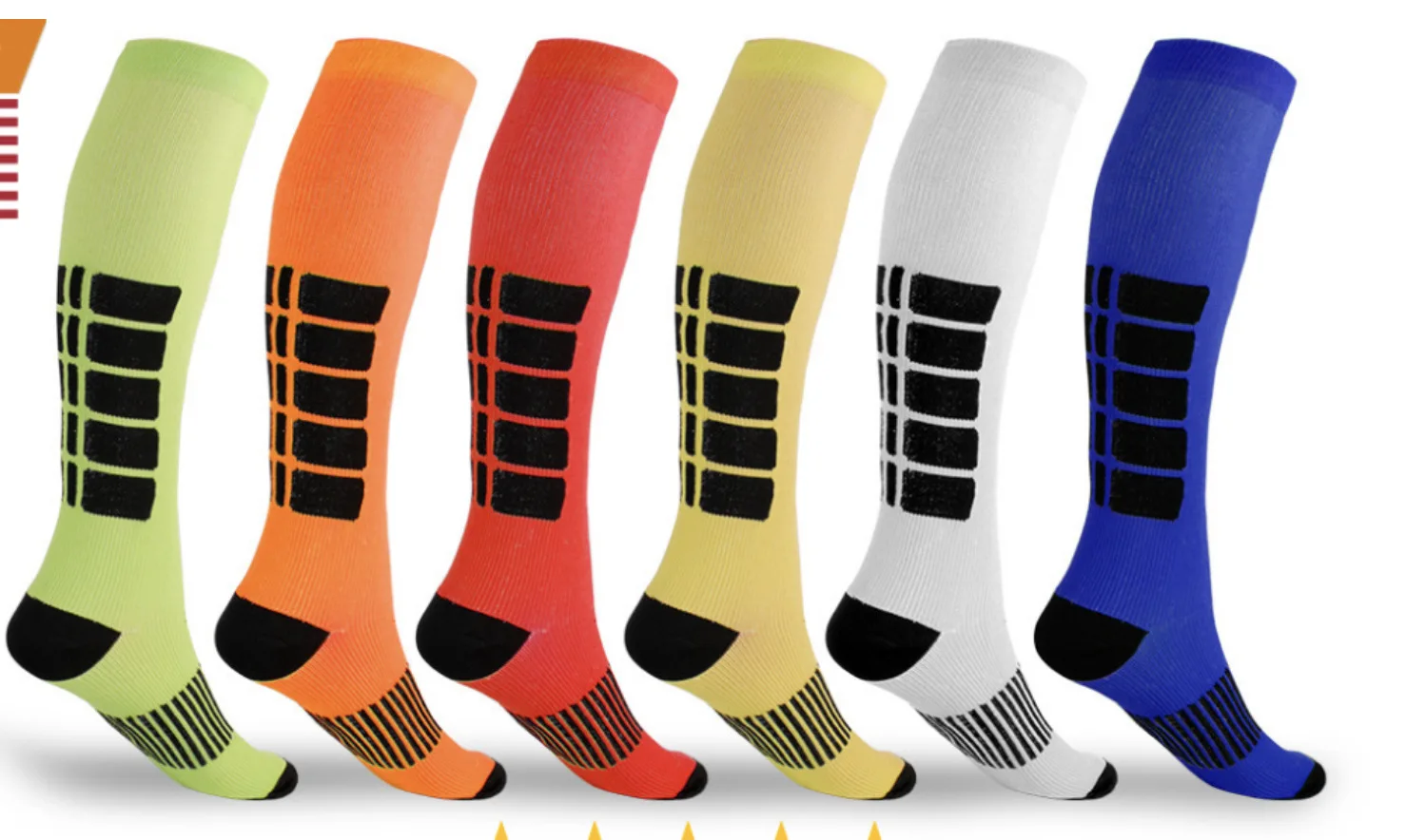 New-Compression-Socks-Running-Men-Sports-Soccer-Women-Baseball-Knee-Leg ...