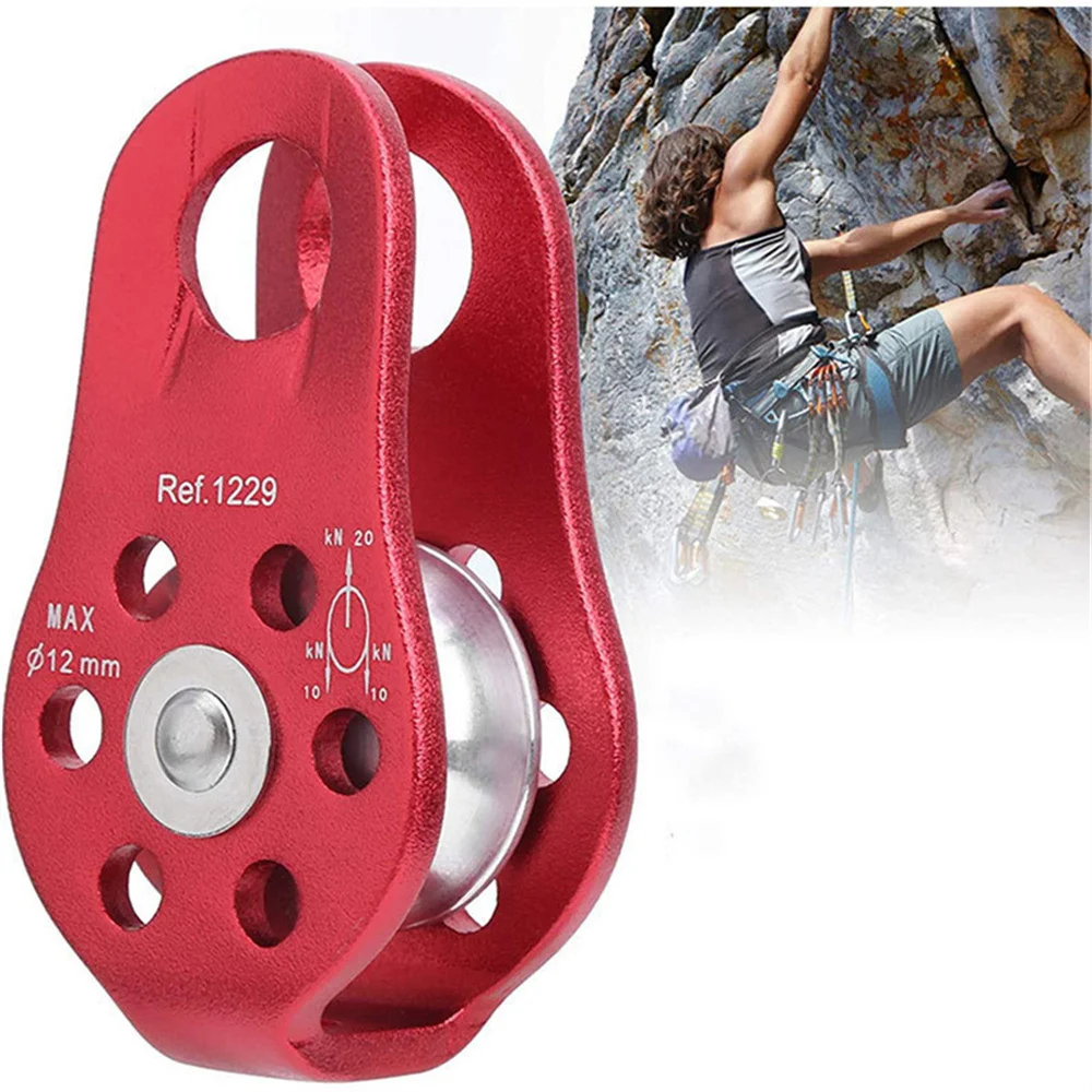 Fixed-Climbing-Pulley-Mountaineering-Single-Pulley-Transportation ...