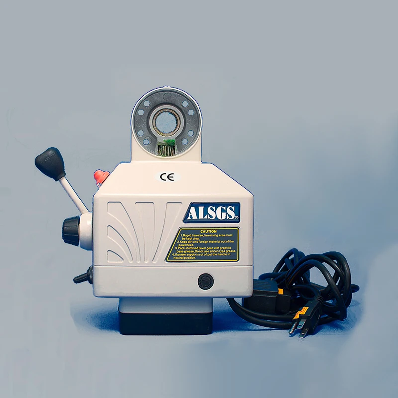 AL-510S Power Feed 650in-lb 200RPM AC220V / 110V Power Table Feed ...