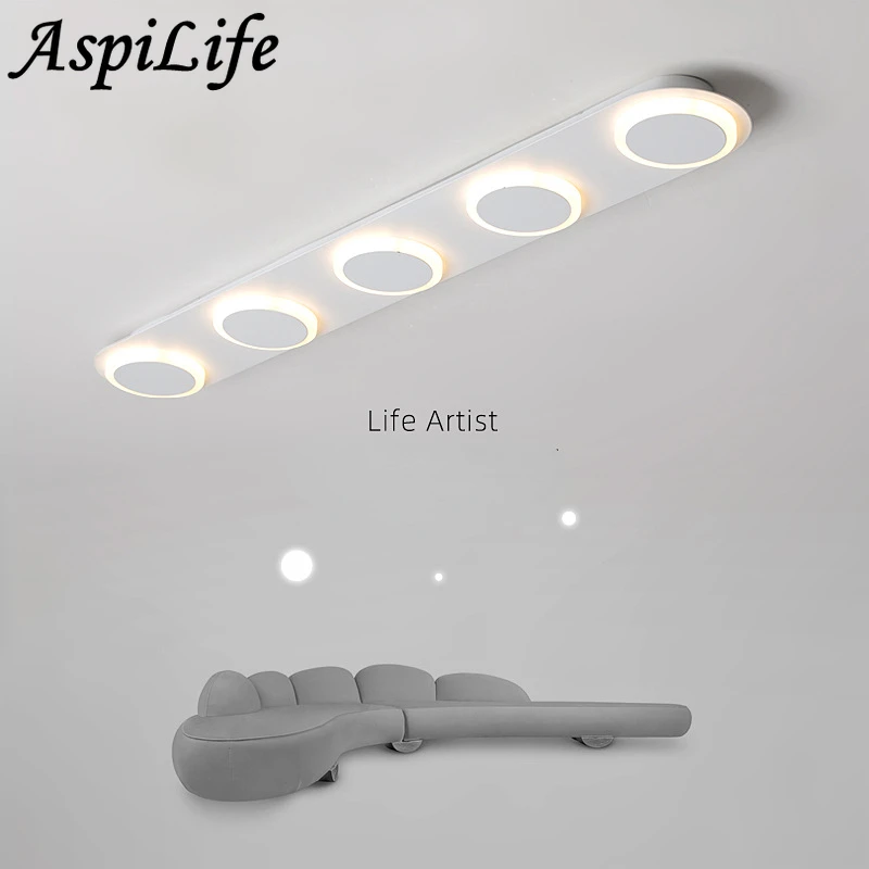 LED Long Bar Creativity Ceiling Lights for Living Room Bedroom Dining ...