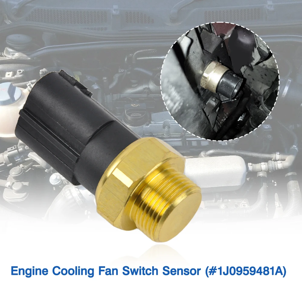 Car Engine Cooling Fan Switch Temperature Sensor For Volkswagen VW Golf ...
